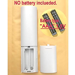 YING RAY Replacement Remote Control for Dyson Pure Hot+Cool Cryptomic HP06 Purifying Heater Fan (Gunmetal Bronze)(White Gold)