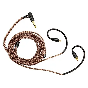 DAUERHAFT Replacement Headphone Cable, Oxygen Free Copper Rustproof Earphone Replacement Upgrade Cable Gold Plated Plug for LS200 for E40 for CKR90 for LS300