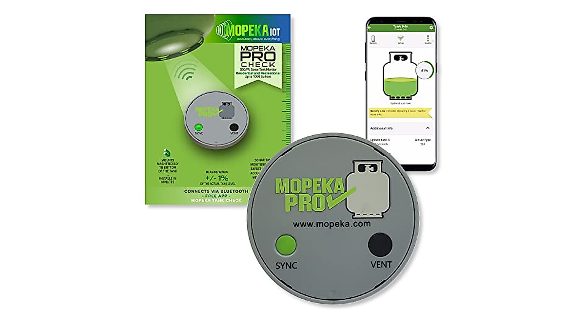Mopeka Pro Check Wireless Propane Sensor - App-Enabled Tank Gauge