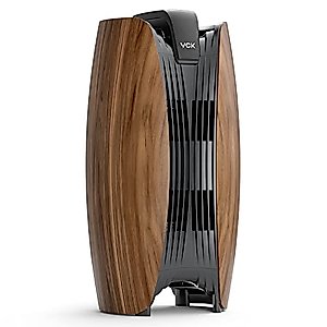 VCK Air Purifiers for Home, H13 True HEPA Dual Filter Air Purifier for Bedroom, Living Room, Cleans Up to 529 Sq Ft in 1 Hour, with Sleep & Mute Mode, Child Lock, 12H Timer, for Pets Hair, Smoke