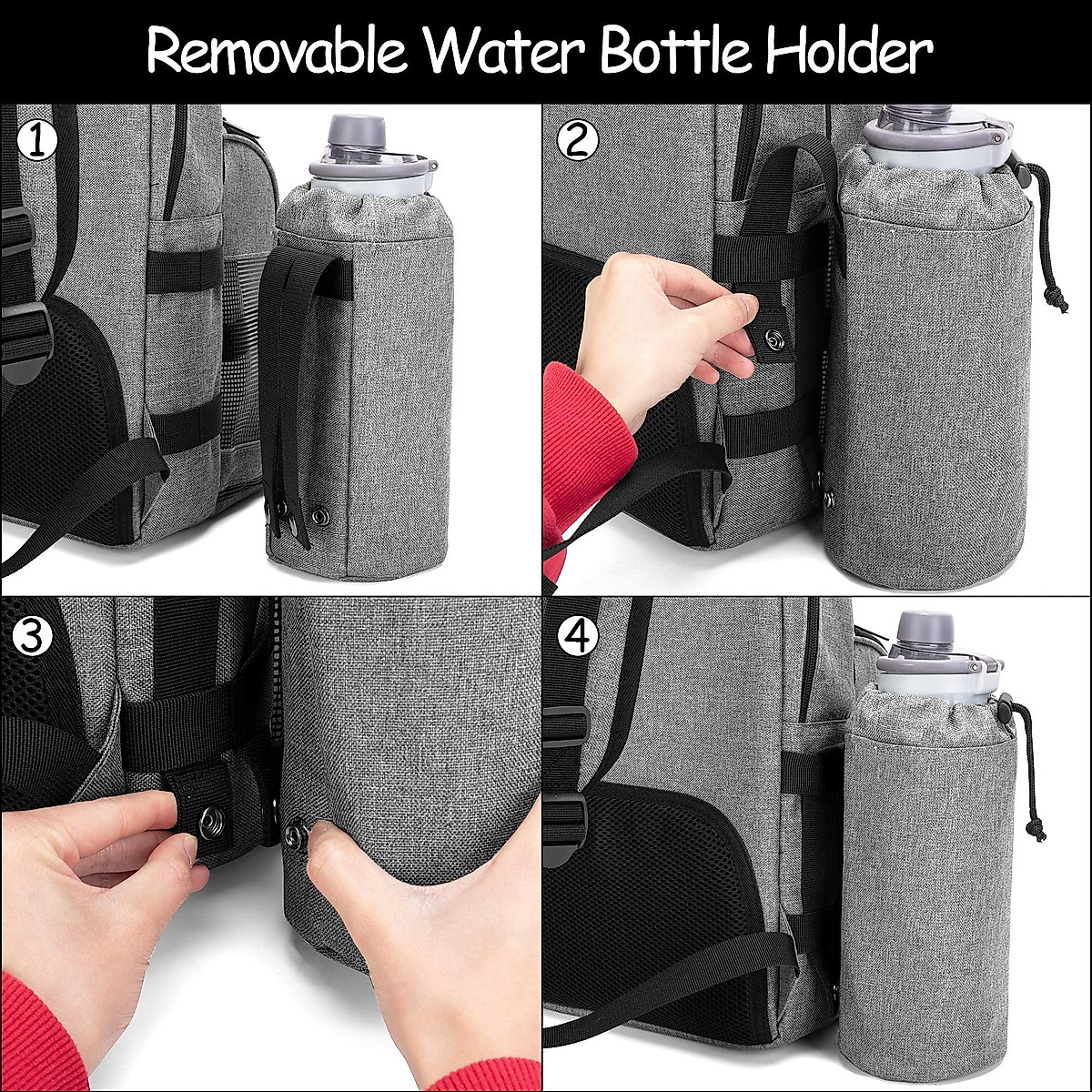 CURMIO Portable Oxygen Concentrator Backpack, POC Carrying Bag Compatible with Inogen, OxyGo and Caire Units, Bag Only, (Patented Design)