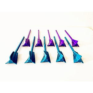 Resin Mixer Epoxy Mixer Paddles,10 PCS Drill Mixing Attachment,Reusable Paint Mixer for Drill,Epoxy drill paddles drill mixer Drill Attachment Paint Stirrers Epoxy Stirrer-Purple+Green