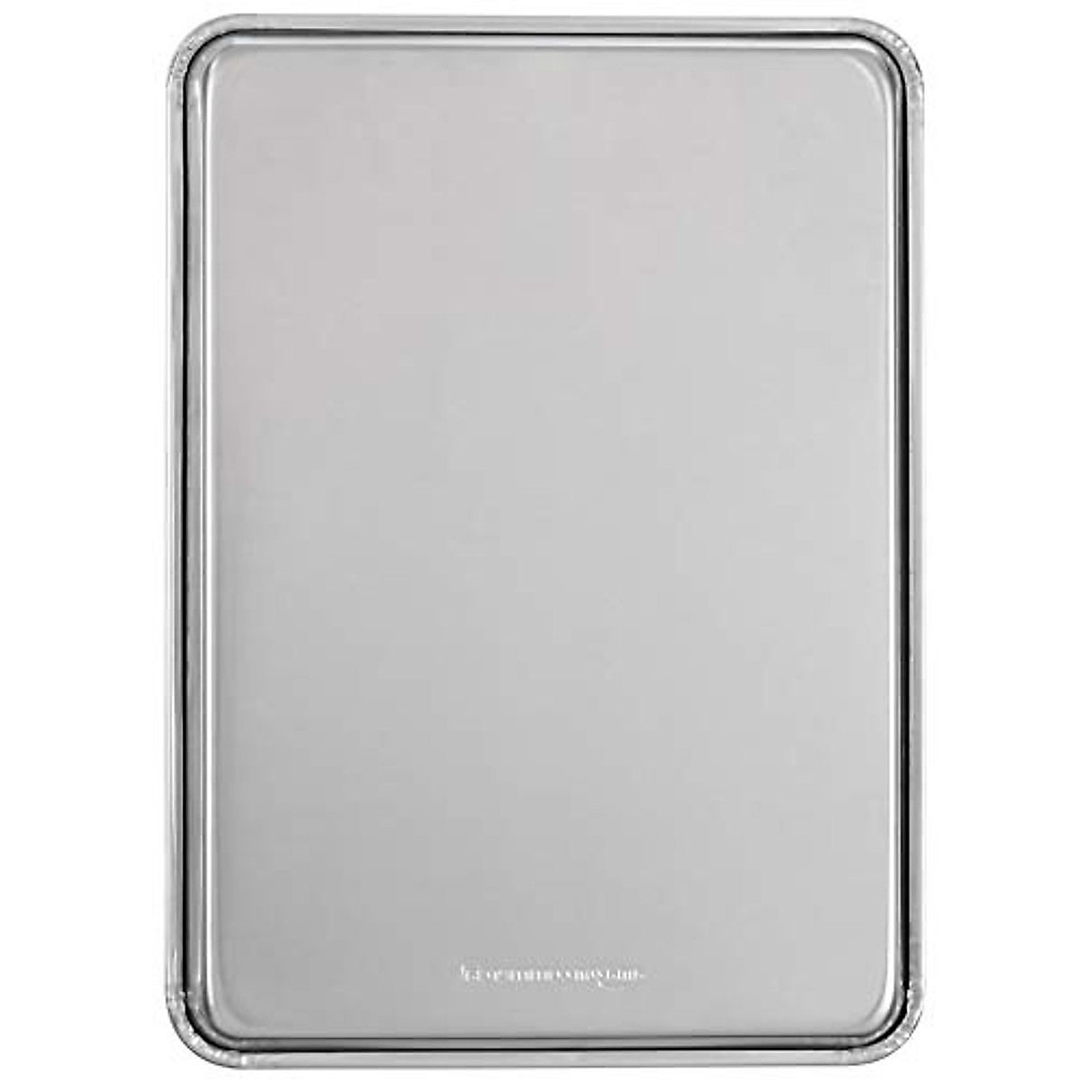 AmazonCommercial Aluminum Baking Sheet Pan, 1/2 Sheet, 17.9 x 12.9 Inch, Pack of 2