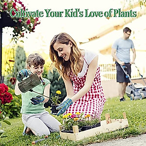 Qilebi Small Watering Can with Stainless Steel Long Spout for Indoor/ House Plant Flowers Garden 1L/34oz