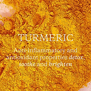 KORA Organics Turmeric Glow Foaming Cleanser, Cleanse & Nourish, Certified Organic, Cruelty Free, 5.07 oz