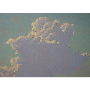 Island Cloud by Glenn Renell, Original Oil on Panel, 11" x 10"