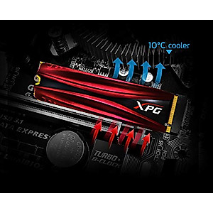 XPG GAMMIX 2TB S11 Pro 3D NAND PCIe NVMe Gen3x4 M.2 2280 R/W up to 3500/3000MB SSD (AGAMMIXS11P-2TT-C)