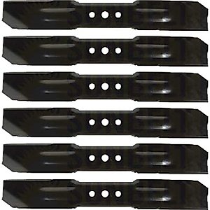 (6 Pack) Premium Medium Lift Replacement XHT Lawn Mower Blade Fits Toro/Wheel Horse 612543 | 20.875" x 3" / 0.625" Hole