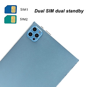 Sanpyl HD Tablet 10 Inch 1920 X 1200 IPS Display Tablet 4G Calling 2.4G 5G Dual Band WiFi 6GB 128GB Large Capacity Tablet 100-240V (US Plug)