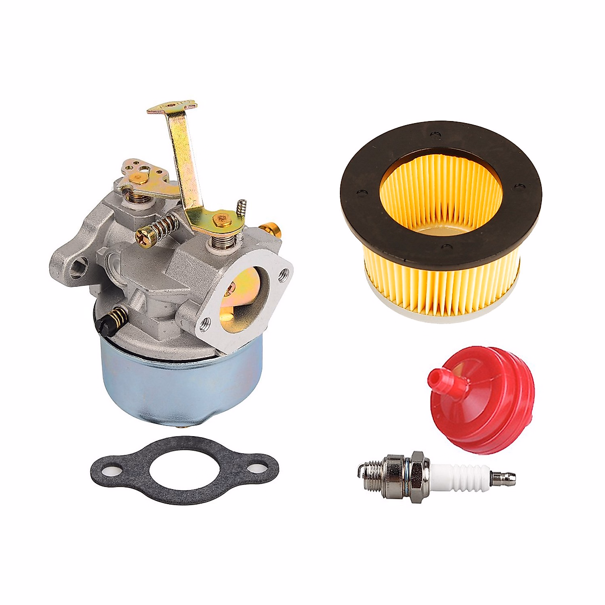 HIFROM Carburetor Air Filter Compatible with Tecumseh 632631 632230 632272 Troy bilt Chipper vac 47279 47261 Tecumseh H30 H50 H60 Engines