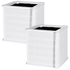 Carmerny Blue Pure 211+ True HEPA Replacement Filter Compatible with Blueair Blue Pure 211+ and Max Air Cleaner Purifier, 2 Pack