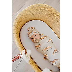 Copper Pearl Large Premium Knit Baby Swaddle Receiving Blanket Swift