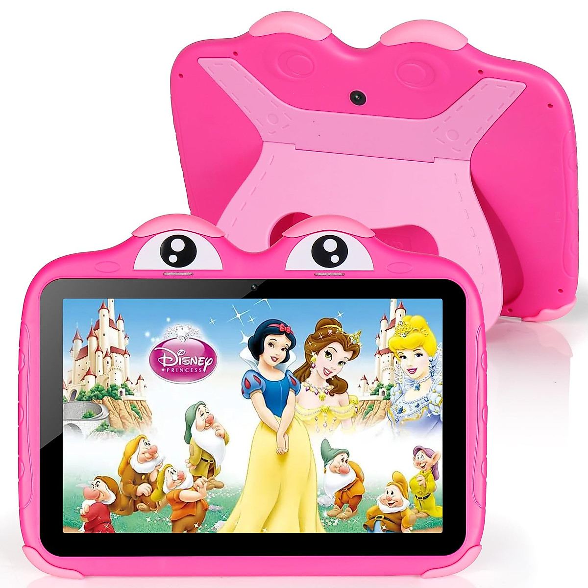 Kids Tablet 10.1 Inches Tablet for Kids, Android 11 64GB Kids Tablets with Case, Google Play, YouTube, Dual Camera, WiFi, Bluetooth, Apps Pre-Installed, Education, Parent Control Tablet (Pink)