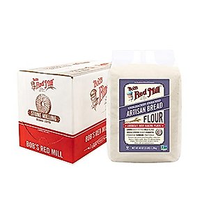 Bob's Red Mill Artisan Bread Flour, 48 Ounce (Pack of 4), Packaging may vary.