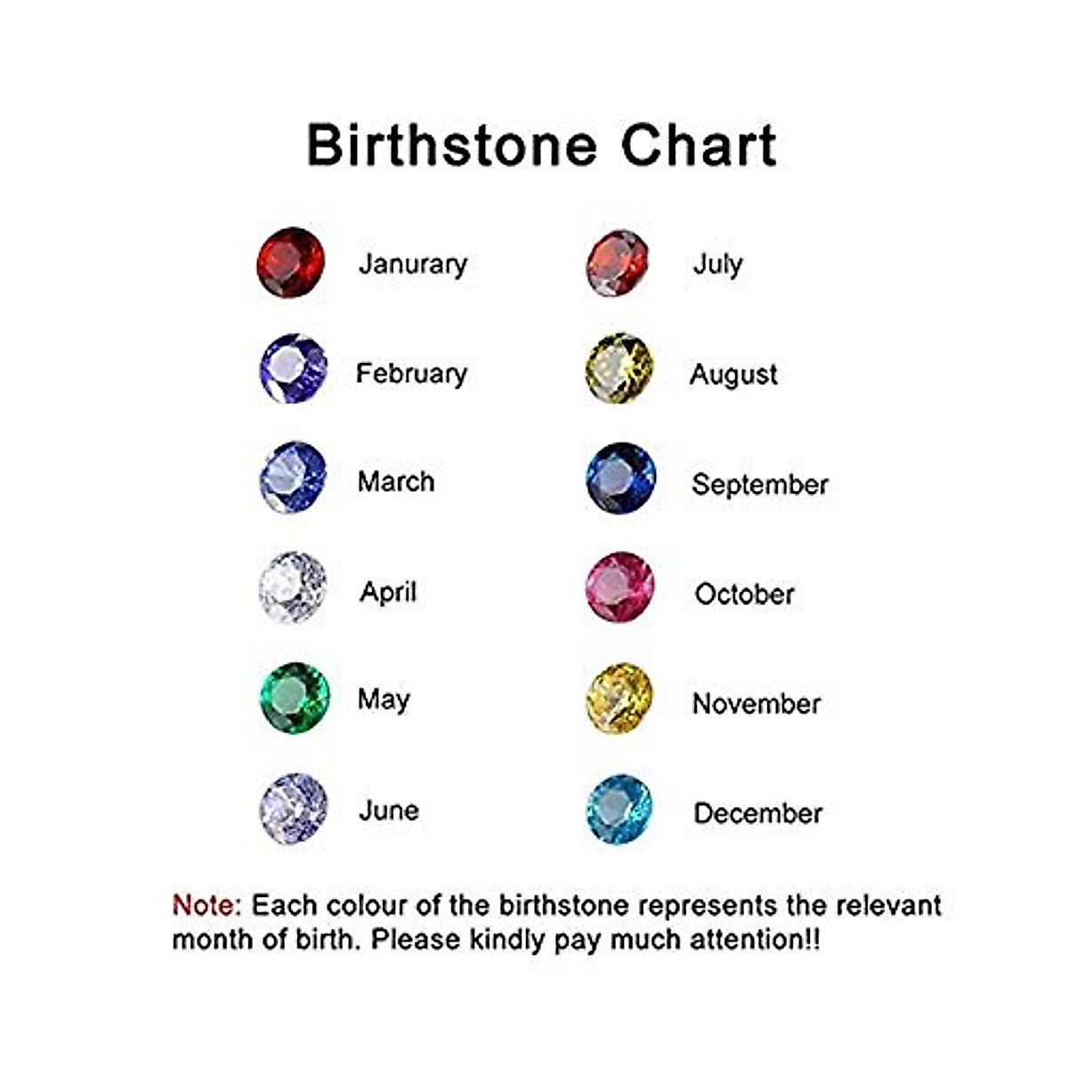 Getname Necklace Personalized Rose Heart Birthstone Necklace with A Initial Round Tag 925 Sterling Silver for Her Women Valentine?¡¥ Day Gifts