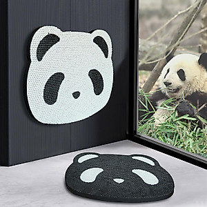 4 Packs in 1 Cat Scratcher Wall Mounted,2 PCS Cute Cat Scratch Pad with Box for Cats Nail File，Couch Protector Scratching Posts for Indoor Cats Adults Cat