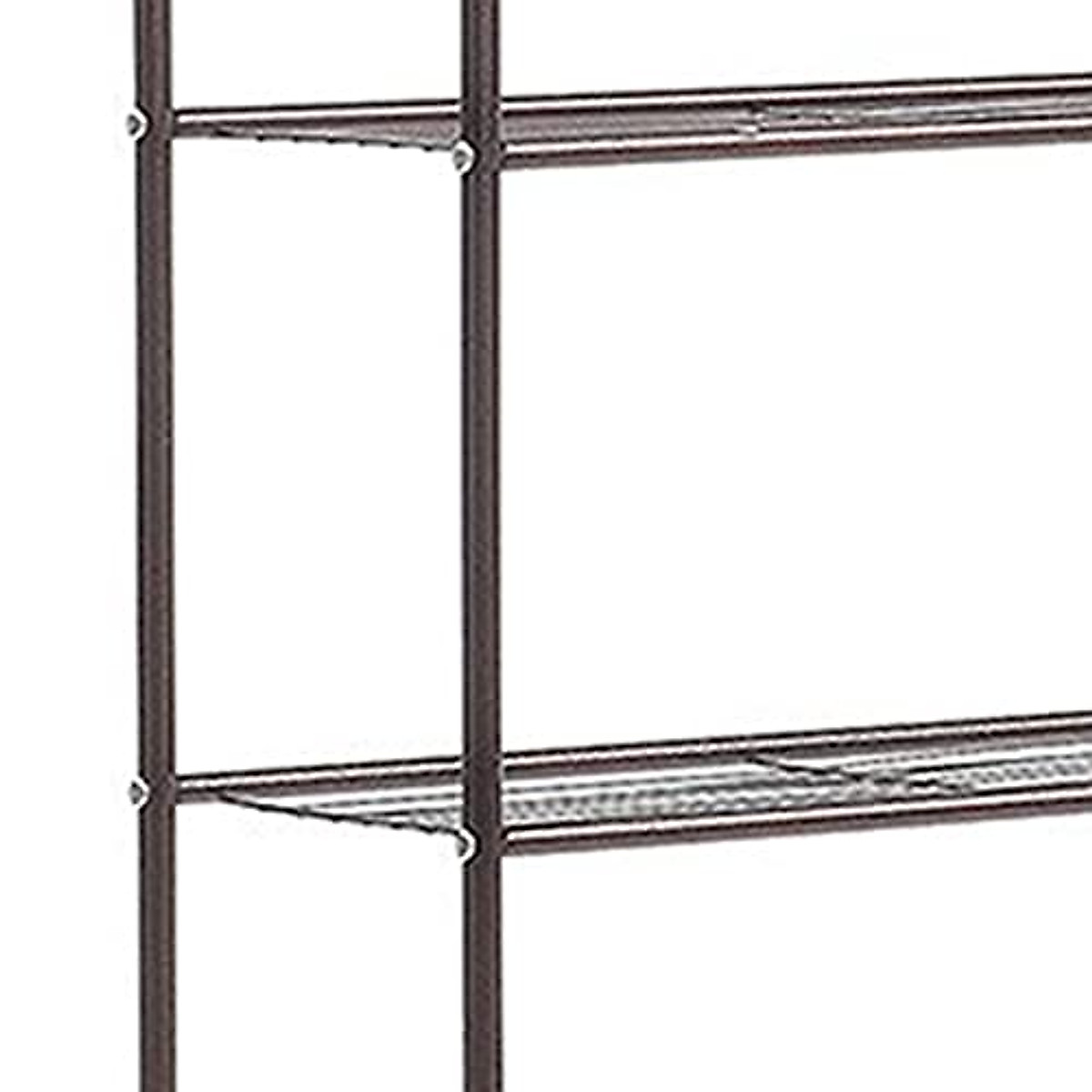Reconveri Bathroom Storage Organizer Over Toilet Storage 3 Tier Bathroom Over The Toilet Space Saver Bathroom Shelf Over Toilet Free Standing Toilet Shelf Rack 70.9×24.4×12.6 Inch (Black)