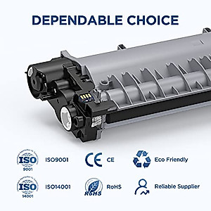 Twin Pack TN660 2PK Replacement for Brother TN660 TN630 High Yield Toner Cartridge, for HL-L2300D HL-L2340DW HL-L2380DW DCP-L2520DW DCP-L2540DW MFC-L2720DW MFC-L2700DW MFC-L2740DW (Black, 2 Pack)