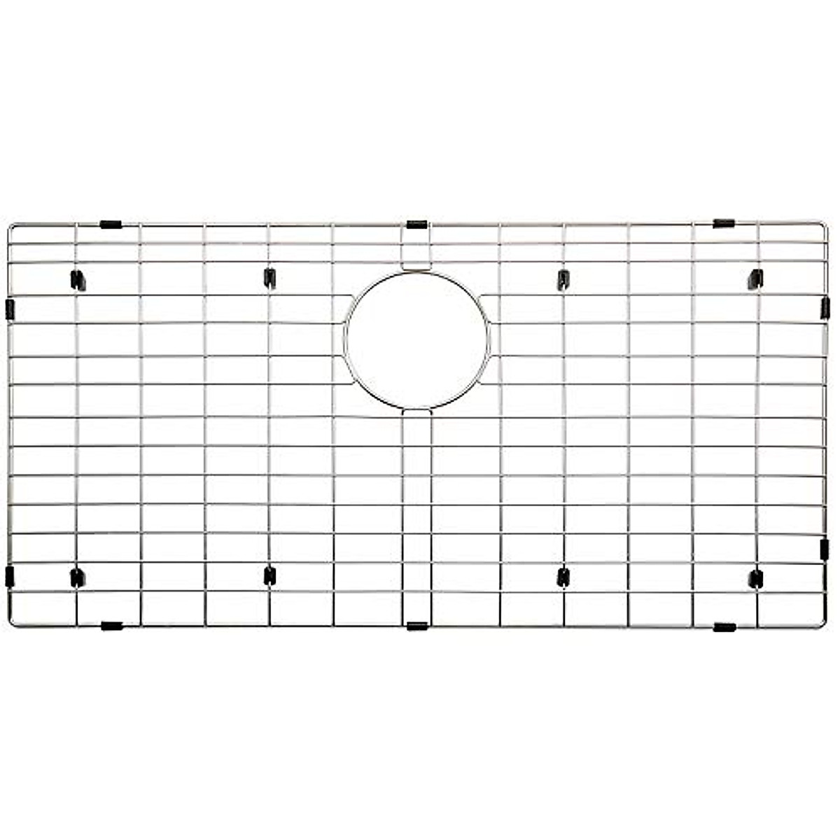 Serene Valley 29-1/2" X 15-1/2" Sink Protector, Rear Drain with Corner Radius 3/8", NLW3016R