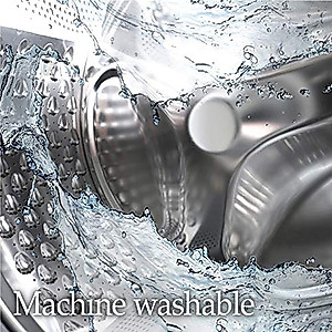 lalaLOOM Luxurious Soft Fleece Bed or Throw Blanket, Queen 90x90 Warm Velvet Plush Blankets, Comfy Lightweight Cozy Bedding, Washable Home Décor Throws for Sofa Couch, Bedroom Dorm Room, Gray Blue