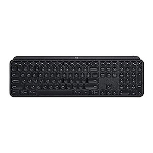 Logitech MX Anywhere 3 Compact Performance Mouse (Black) Bundle with MX Keys Advanced Wireless Illuminated Keyboard (2 Items)