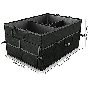 ZBOYZ Car Storage Organizer Car Storage Collapse Car Storage Organizer Automobiles Interior Accessories Trunk Organizer