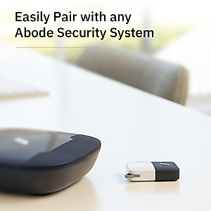 Abode Key Fob | Arm & Disarm Your abode System On The Go with The Touch of a Button - Works with All Abode Security Systems