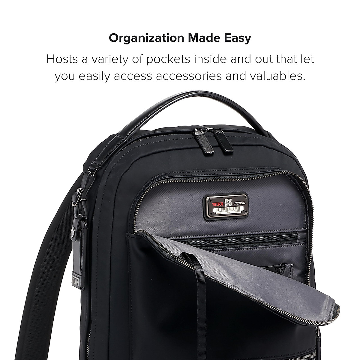 TUMI(トゥミ) Men's Backpacks, Black, One Size