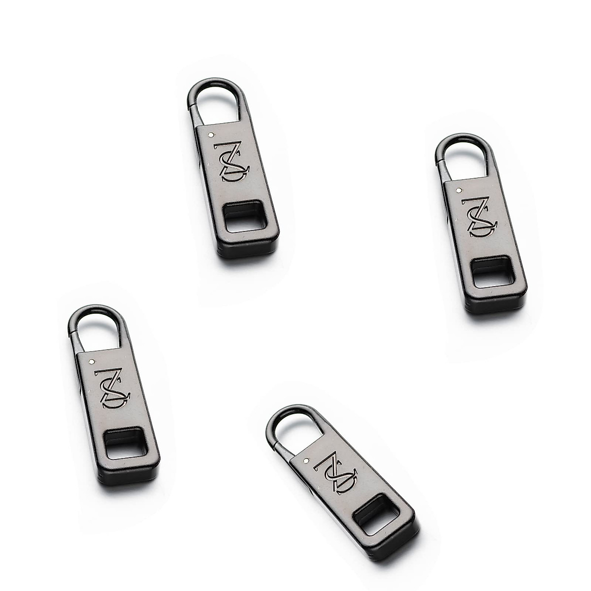 Zpsolution Luggage Zipper Pull Replacement - Heavy Duty Detachable Zipper Pullers Repair for Suitcases Easy to Use Larger Stronger