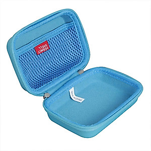 Hermitshell Travel Case for ieGee/KIDWILL 8.0MP Digital Dual Camera Rechargeable Shockproof Camcorder Kids Camera (Blue)