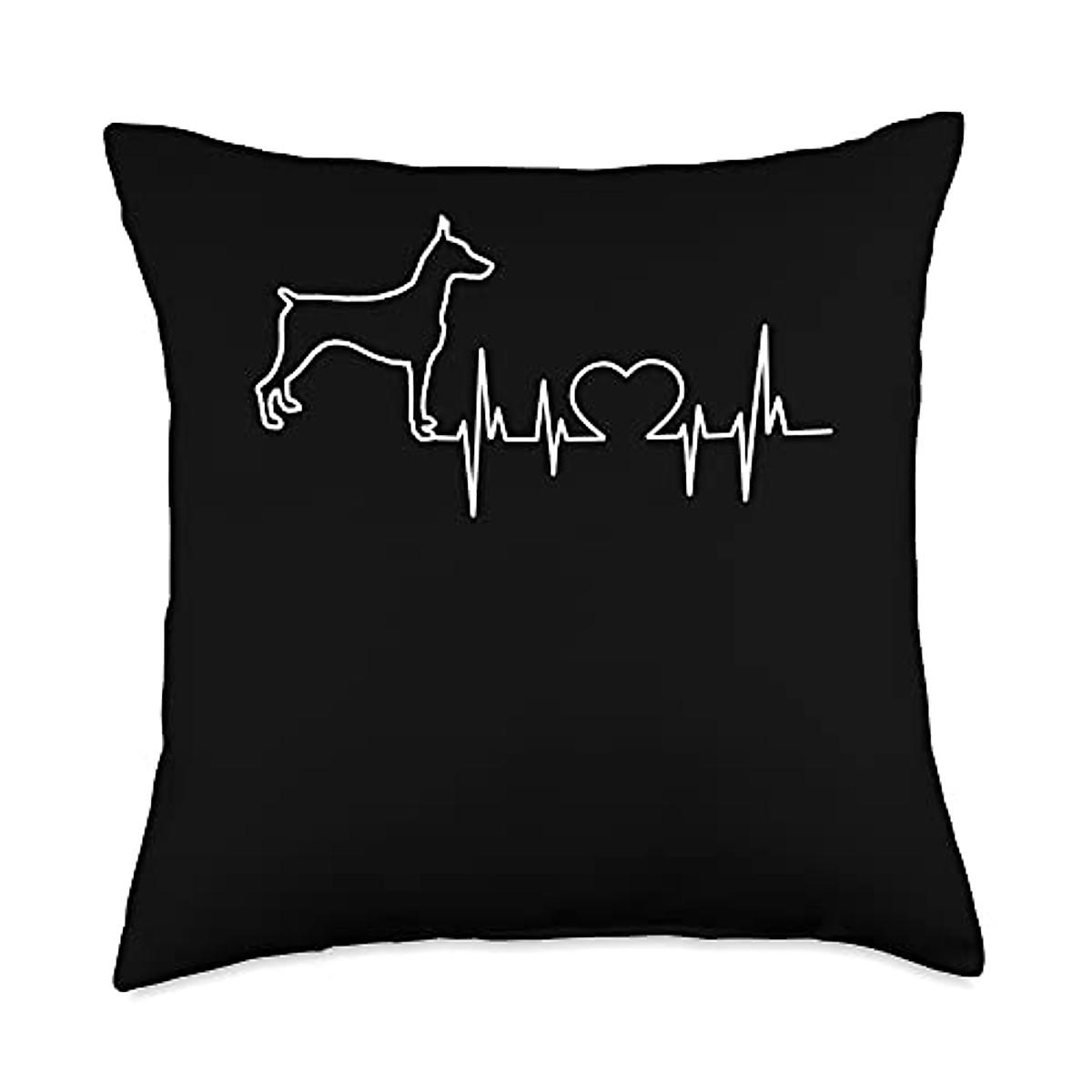 99 Gifts Doberman Pinscher Shop Dobermann Dog Breed Throw Pillow, 18x18, Multicolor