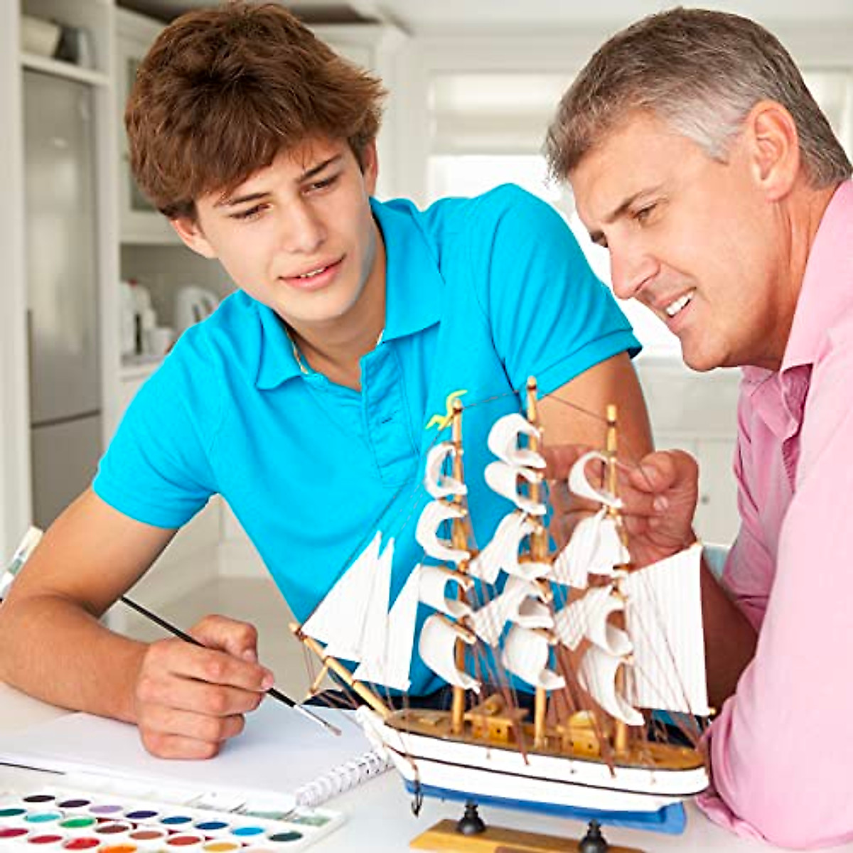 Testors Cement Plastic Model Glue Adhesive 2-Pack, 6 Fine Detail Miniatures Paint Brushes, Precision Crafting Knife with Extra Blades and Tips