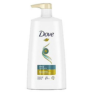 Dove Moisturizing Shampoo with Pump for Dry Hair Daily Moisture with Bio-Nourish Complex for Manageable and Silky Hair 25.4 oz