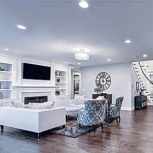 Philips LED Flicker-Free Frosted Dimmable BR30 Light Bulb - EyeComfort Technology - 650 Lumen - Daylight (5000K) - 9W=65W - E26 Base - Basic LED Old Version - Indoor - 12-Pack