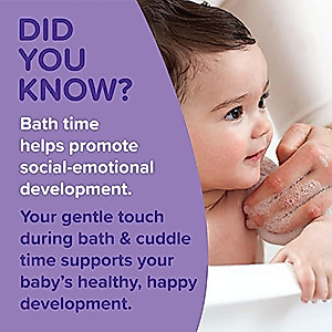 Johnson's Bedtime Baby Bath with Soothing NaturalCalm Aromas, Hypoallergenic & Tear Free Formula, 27.1 fl. oz