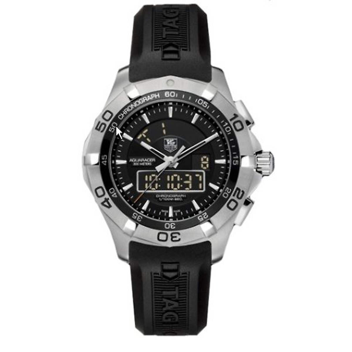 TAG Heuer Men's CAF1010.FT8011 Aquaracer Chronotimer Watch