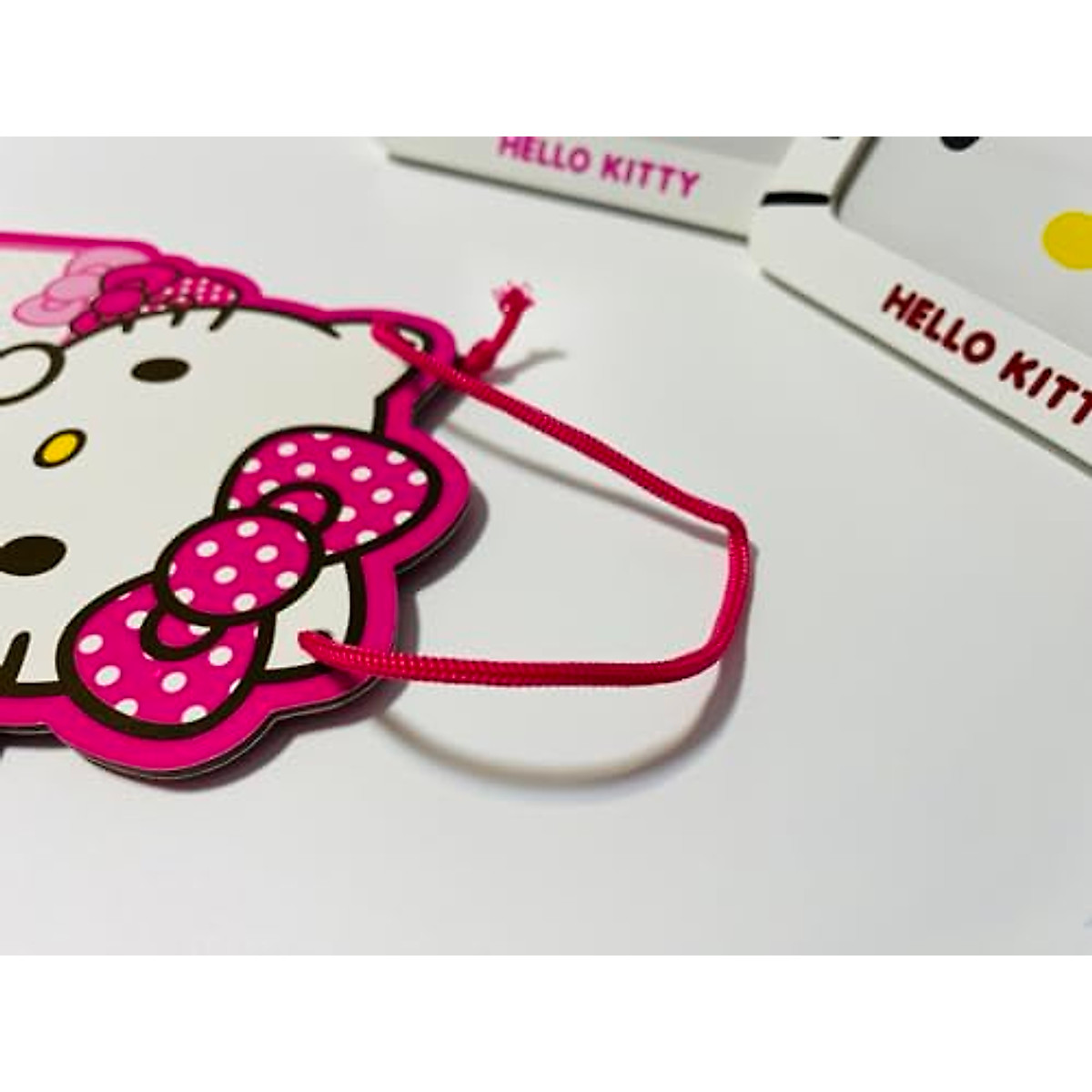 Hello Kitty Room Decor Set - 2 Hello Kitty Picture Frames Red & Pink - With Thematic 2-Sided Dry Erase Board for Weekly Schedule and Free Writing Space