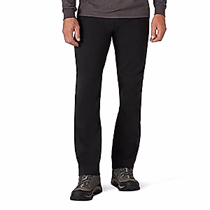 ATG by Wrangler mens Zip Pocket Trail Casual Pants, Black, 38W x 32L US