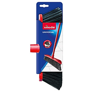 Vileda Universal Brush Replacement, Red and Black