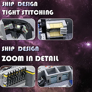 Mould King 21004 Super Star Destroyer Model, Eclipse-Class Imperial Star Destroyer Building Toy, 10368+Pcs Buildable Toy Model, UCS Assembly Awesome Toy Building Kit Large Collection