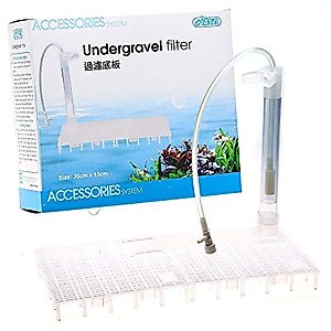 CORISRX BEST OF YOUR LIFESTYLE Undergravel Filter 11.8" X 5.9" Fish Tank Under Gravel Filter