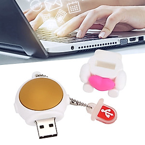 Kafuty-1 USB2.0 Flash Drive,16GB-128GB Memory Stick Storage Thumb Pen Drive,Astronaut Shaped Cute Cartoon USB Flash Drive,Portable U Disk for Tablet PC(128GB)