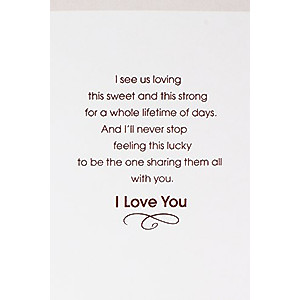 Hallmark Mahogany Love Card or Anniversary Card (Never Stop) (0359RZD2046)