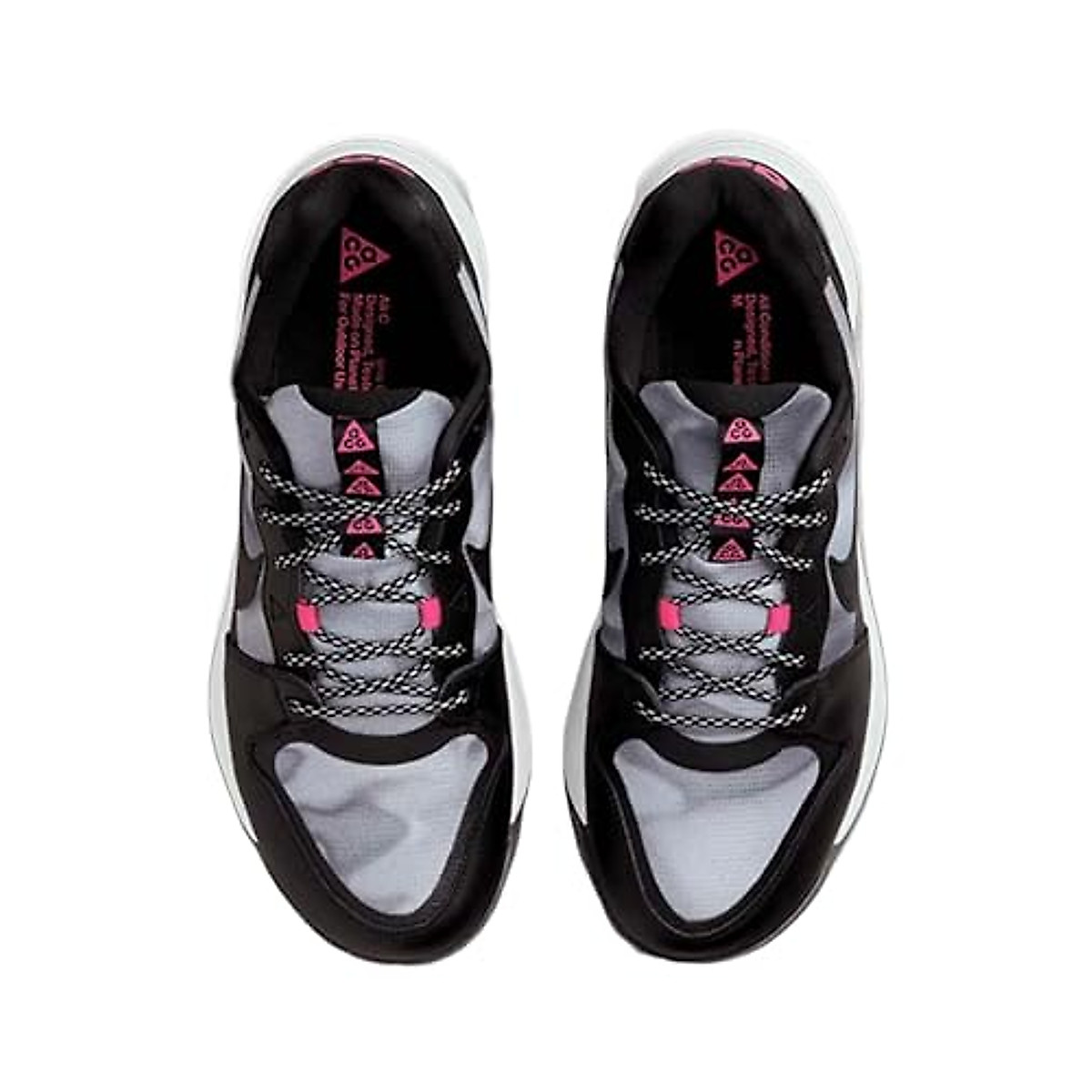 Nike ACG Lowcate, Black/Black-Hyper Pink, 10 M US