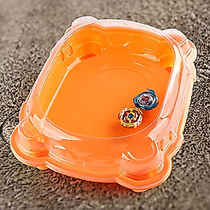 Bey Battling Top Burst Toy Blade Set Game Complete Battle Game Set with Stadium, 6 Battling Tops and 2 Launchers, Toys for 6 Year Old Boys & Girls & Up