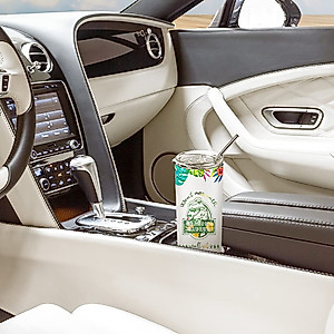 Fatbaby Funny Grandma Gifts,Grandmasaurus Tumbler Cup,Mother’s Day Birthday Christmas Gifts for Grandma,Vacuum Insulated Stainless Steel Skinny Tumbler With Lid and Straw 20oz