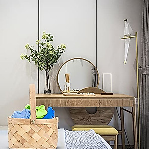 Picnic storage basket Basket Handmade Woven Basket Fruit Basket Wooden Basket with Handle Bread Basket Portable Storage Basket for Home Outdoor storage container Camping picnic basket