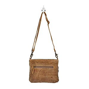 Myra Bag Vintage Bygone Leather & Cowhide Crossboy Bag S-1212