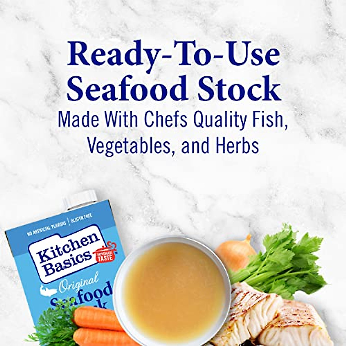 Kitchen Basics Original Seafood Stock, 32 fl oz