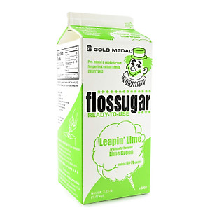 Gold Medal Mix & Match Cotton Candy Flossugar, 52 oz - 1/2 Gallon, 6 Pack